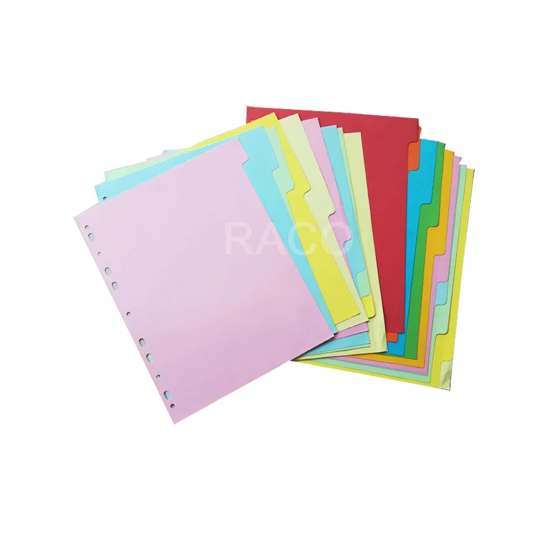 A4 Size Eco-friendly Manila File Folders Poly Filing Paper Colorful ...