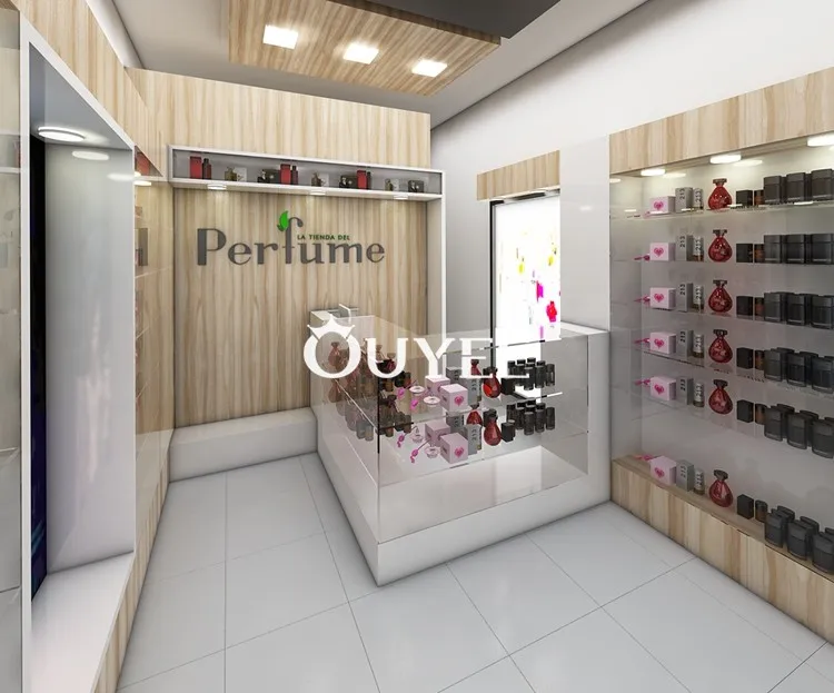 Retail Perfume Shop Decoration Interior Design for Mini Market Shop