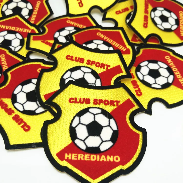 Manufacturer Fc Jersey Patches Sports Team Patches 3d Flock Soccer Team ...