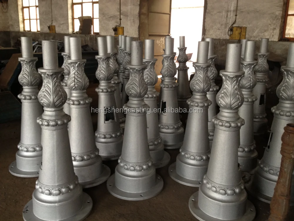 Decorative Cast Iron Street Lighting Pole - Durable & Stylish