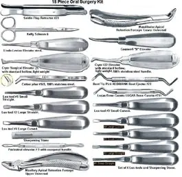 18 Pieces Oral Surgery Kit - Buy Dental Instruments Product on Alibaba.com