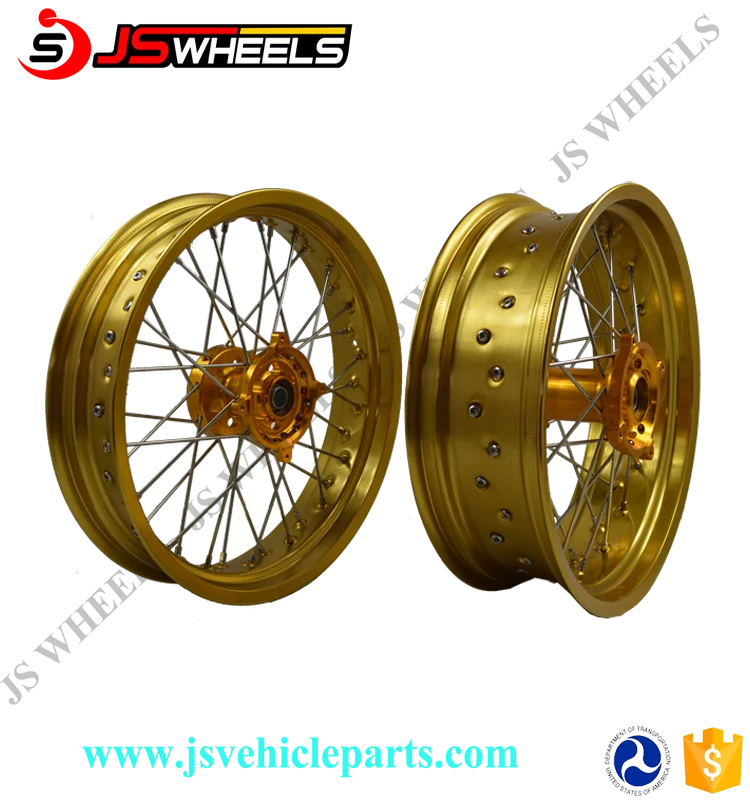 Cr Crf 16'' 17'' Inch Super Motard Aluminum Alloy Motorcycle Wheel ...