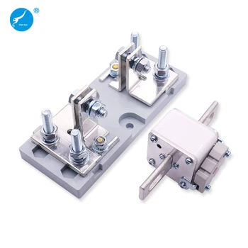 1000v 100a 63a Nh4 Nh Hrc Fuse Holder Base Nh000 Nh00 Type Ceramic Fuse ...