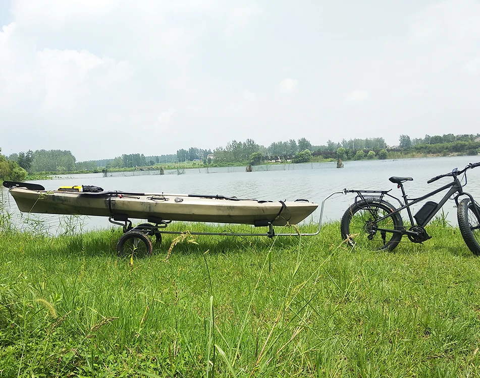Aluminum Stainless Kayak Trailer Small Boat Paddle Boat Trailer For ...