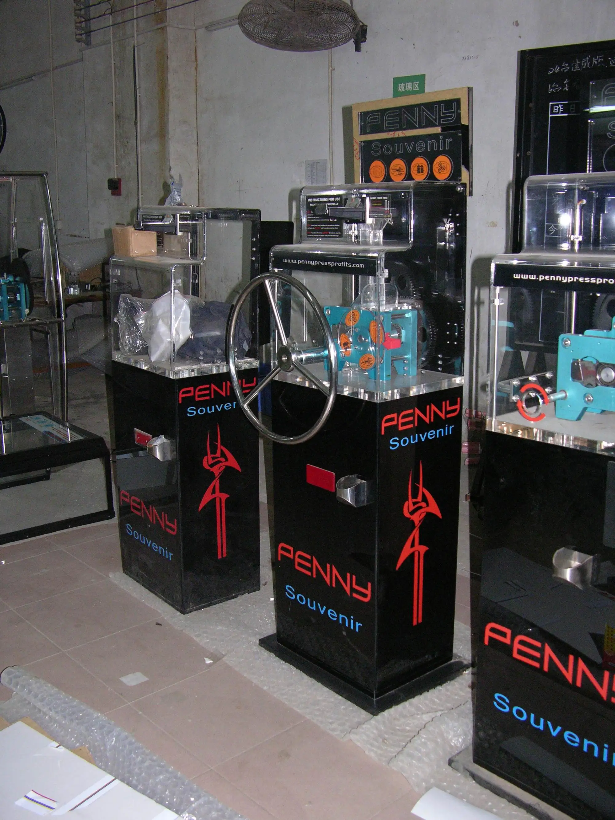 Electric Souvenir Coin Machine - Pennies Press Machine for Sale