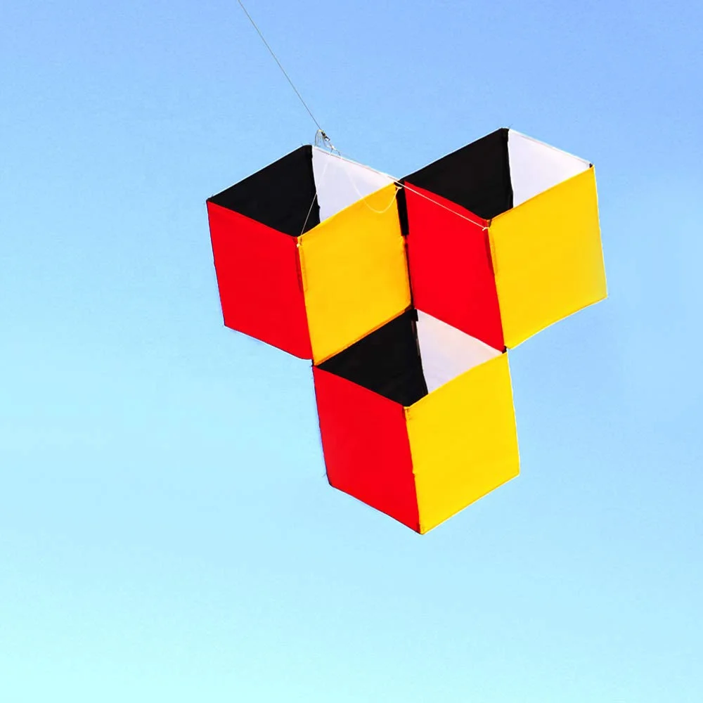 Single Line 3D Magic Cube Box Kite| Alibaba.com