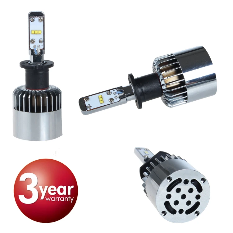 Super Bright Cob Led H3 6v Led Bulb 60w 6000lm For 6500k Xenon White ...