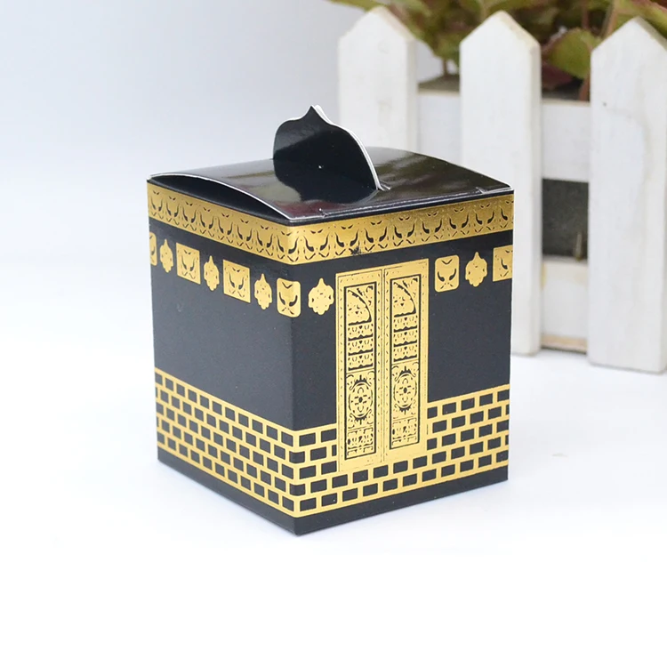 Gold Foil Printing Kaaba Box For Ramadan Mecca Pilgrimage Decoration ...