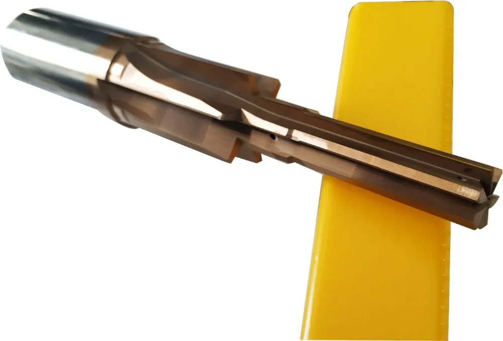Solid Carbide Customized 6 Flutes Step Reamers With Internal Coolant ...