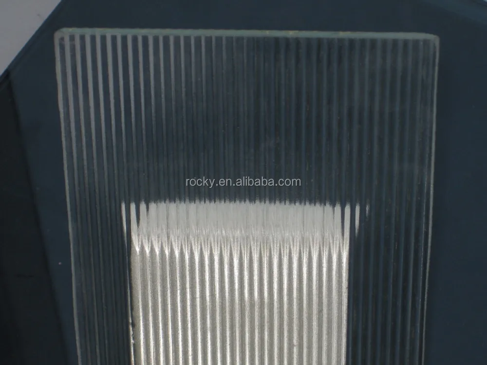 Fluted Glass Panels Best Price 3mm 4mm 5mm 6mm 8mm 10mm 12mm Clear ...