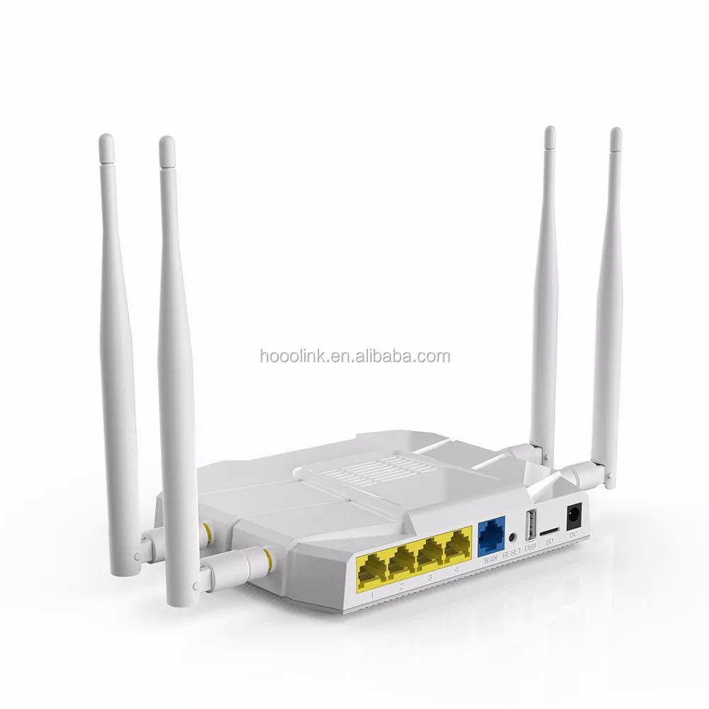 Mt7621a 芯片组千兆 Wifi 路由器双频 802.11ac 1200 Mbps 2.4 Ghz 5 Ghz Openwrt 无线路由器 ...