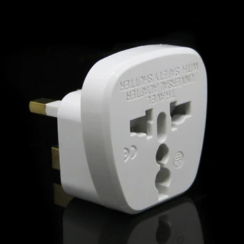 Uk 3 Prong Electrical Adapter British Type G Plug 125~250v With Safety ...