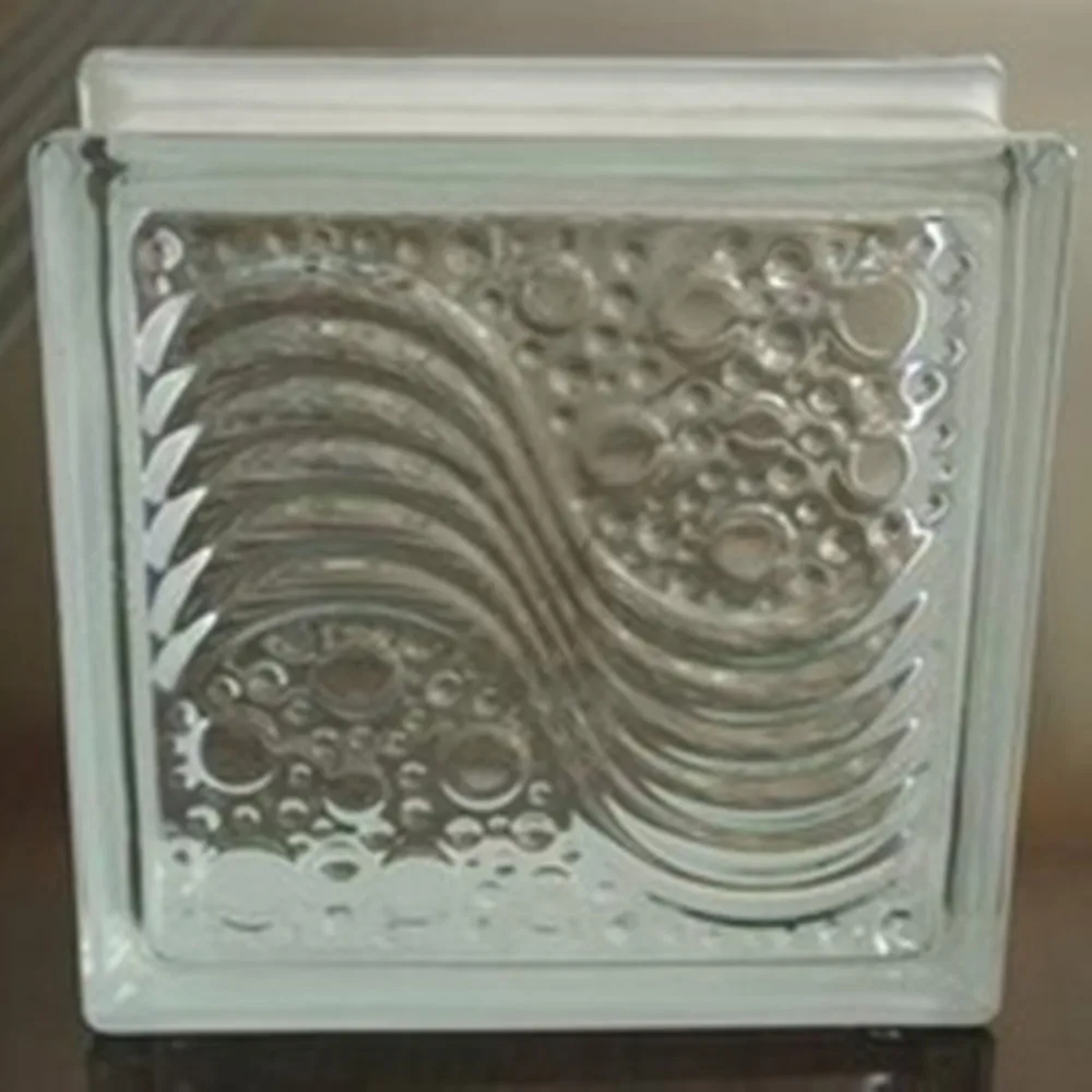 decorative glass blocks(clear sea wave glass block )| Alibaba.com