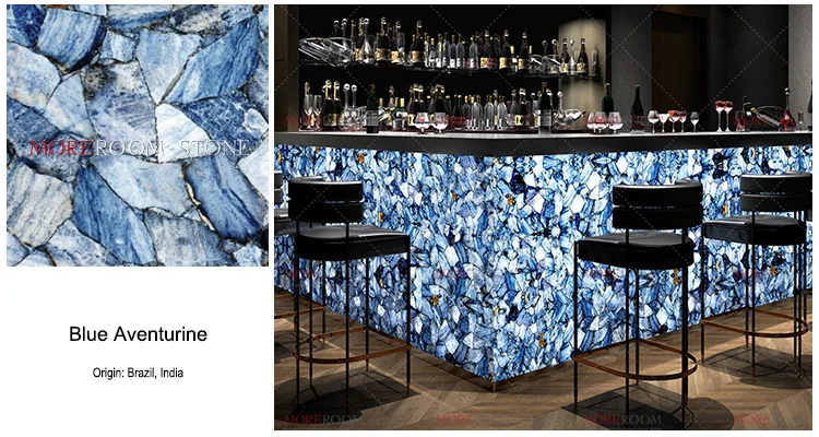 Modern Gemstone Illuminated Led Drink Bar Counter Top - Buy Furniture ...