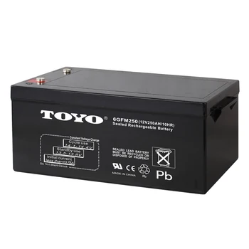 12v 250ah Deep Cycle Storage Batteries Bank 12v Lead Acid Battery - Buy ...