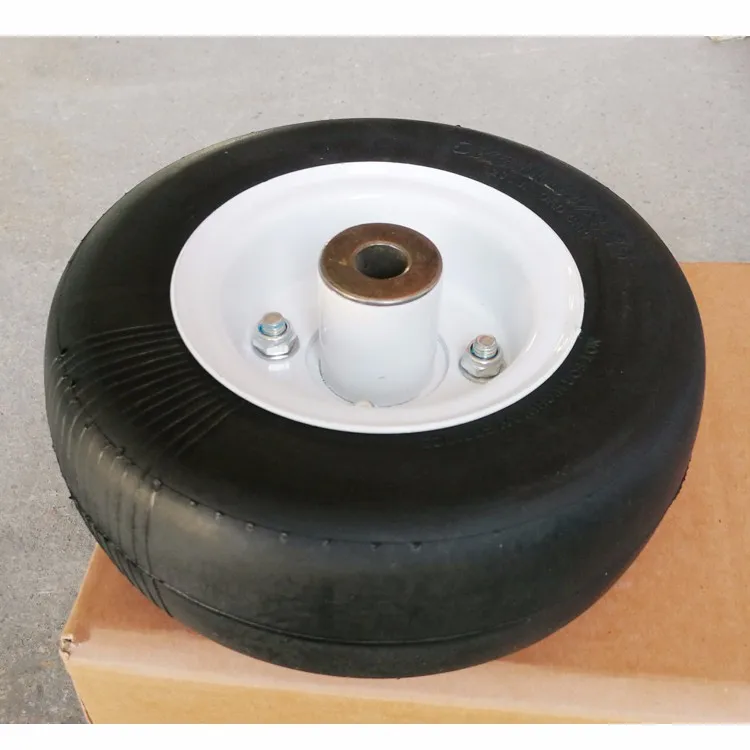 8x3.00-4 Semi Pneumatic Smooth Wheel Assembly For Mowers - Buy 8x3.00-4 ...