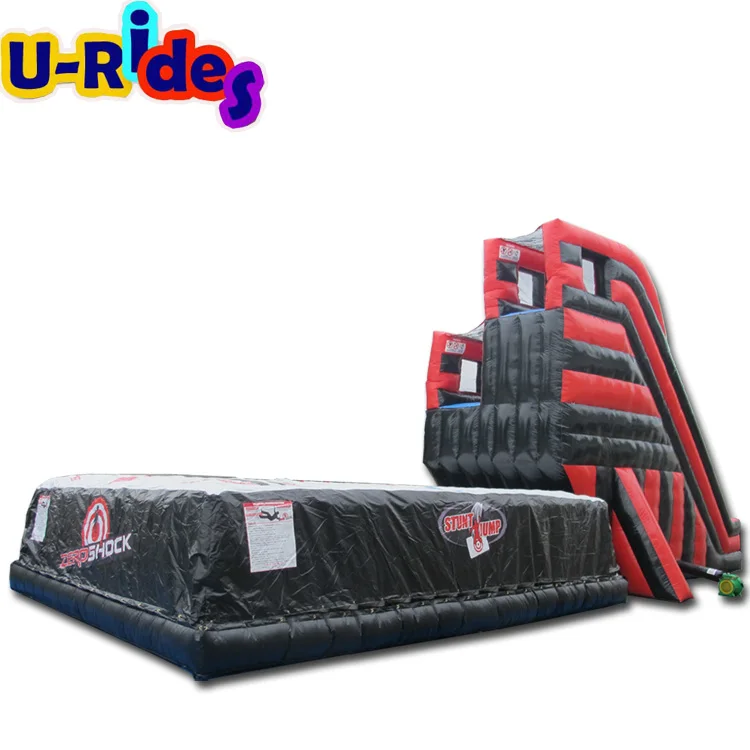 Commercial Double Jump Inflatable Stunt Airbag For Sale - Buy Stunt ...