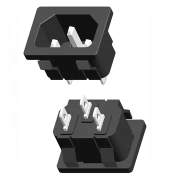 Iec 60320 C16 Appliance Inlet Ac Power Socket For C15 Plug Snap In ...