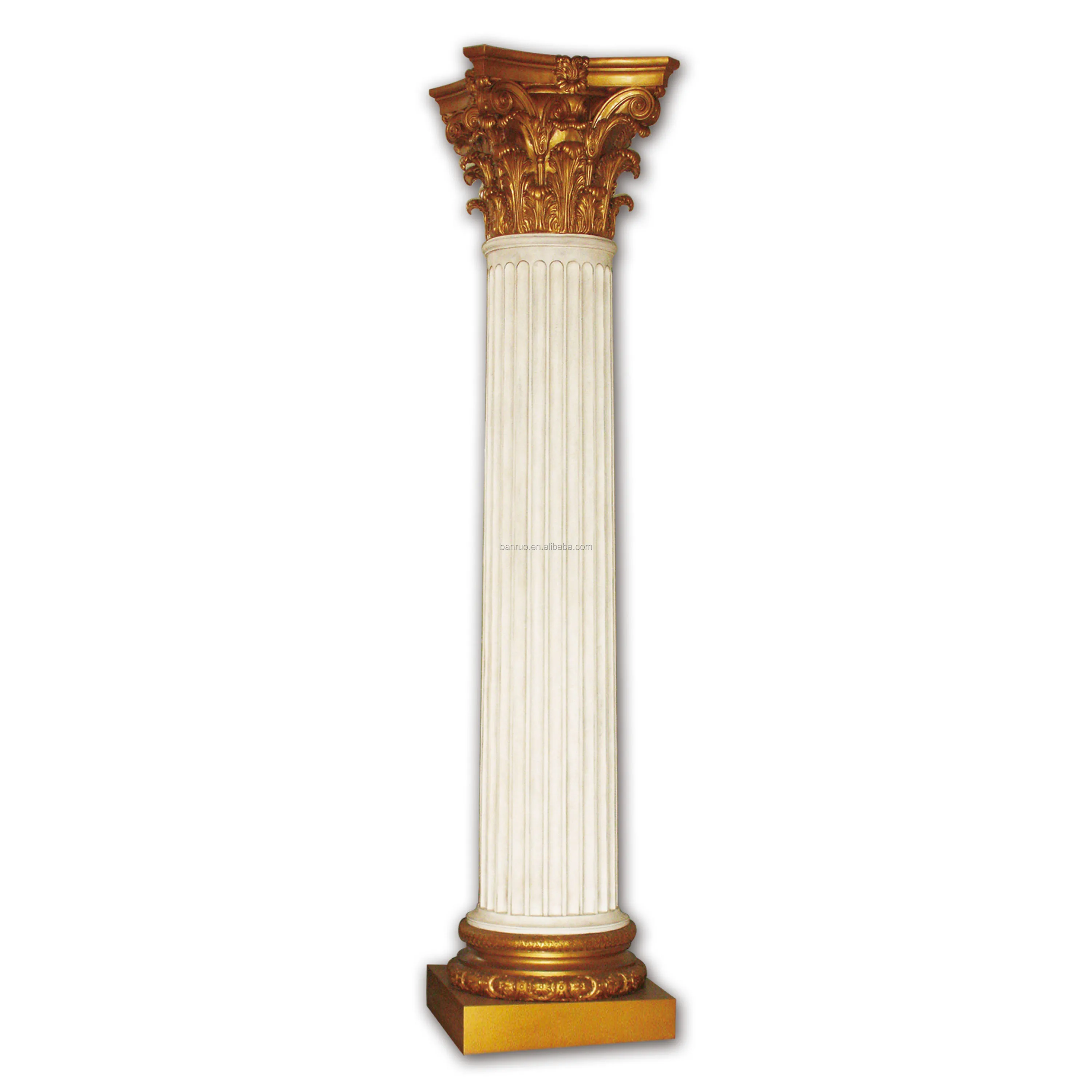 Decorative Artificial Marble Roman Pillar Column - Elegant Indoor ...