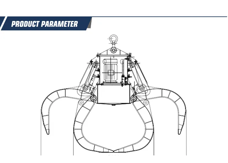 2cbm Double Cable Grab Bucket Crane Safety Rope Grab for Sand| Alibaba.com