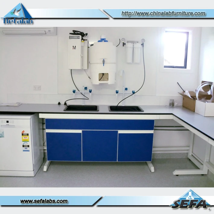 Microbiology Laboratory Equipment C-frame All-steel Structure Lab Bench ...