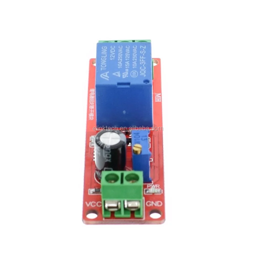 In Stock NE555 Timer Switch Adjustable Module Time delay relay Module ...
