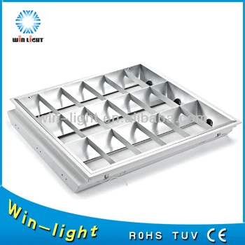 600x600 Fluorescent Office Ceiling Light Fixture,No Starter Or Ballast ...