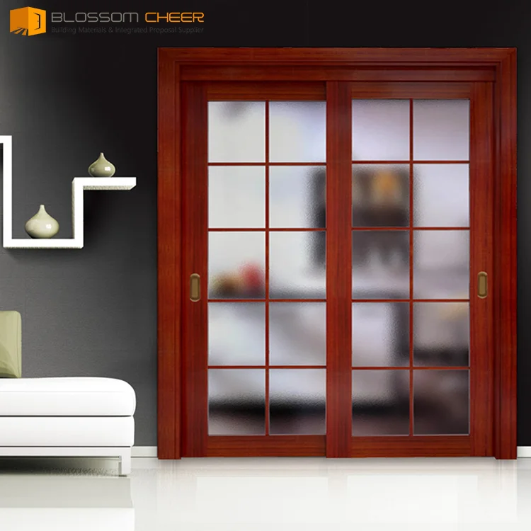 Chinese Red Designs Of Wood Sliding Door In Philippines Used Tinted ...