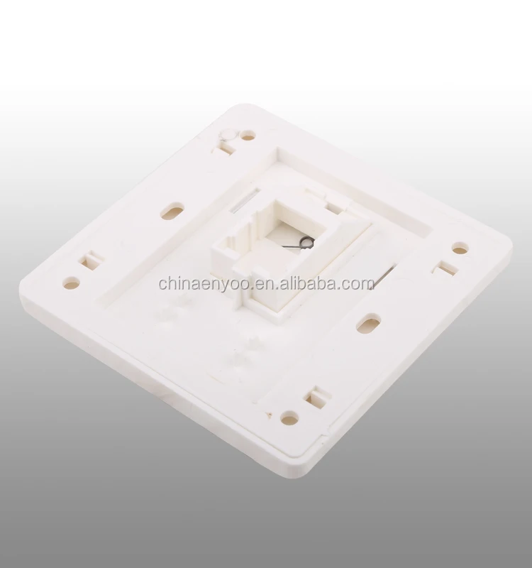 Network Rj45 Face Plate Single - Buy Face Plate Single,Rj45 Face Plate ...