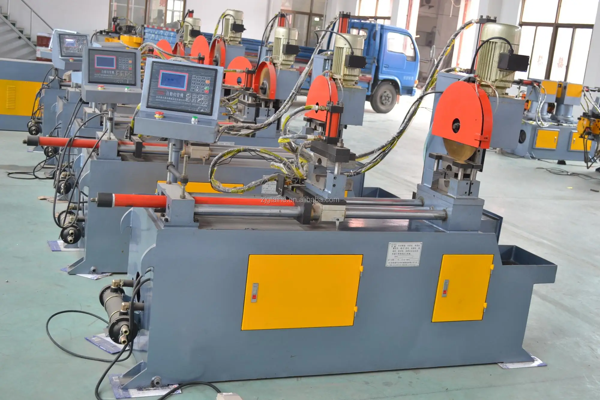 Automatic Electric Cutter Iron Pipe Steel Pipe Cutter 45 Degree Angle ...