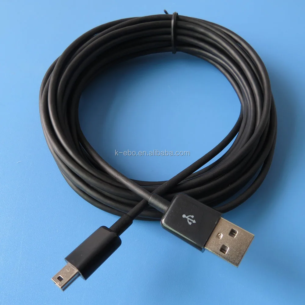 5 Meter 자료 (msds) 충전기 Sync Cable Cord Usb 2.0 A 에 Mini B 5 핀 Male 대 한 ...