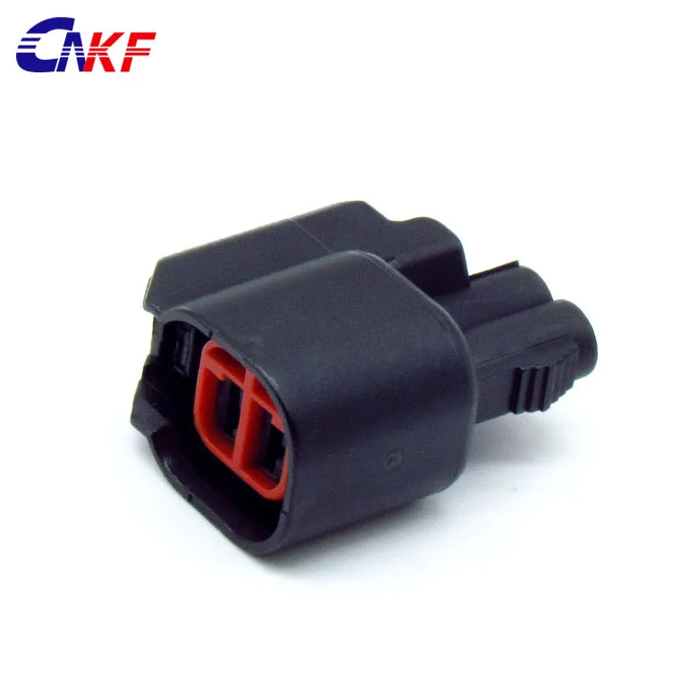 2 Pin Female Ev6 Fuel Injector Electrical Connector Plug - Buy 2pin ...