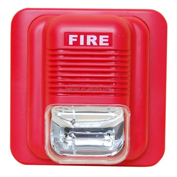 Dc 12v To 24v Fire Alarm Siren With Sound And Flash Output - Buy Fire ...