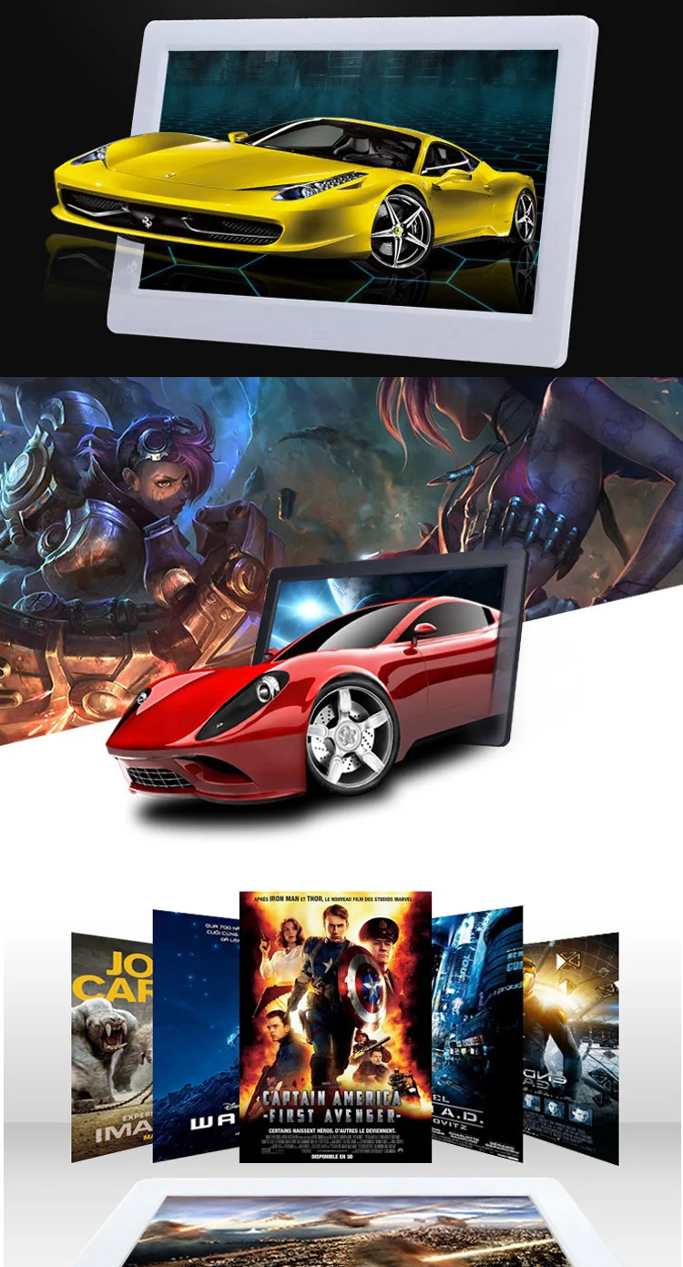 17 Inch Digital Signage Display - Motion Activated Advertising Player