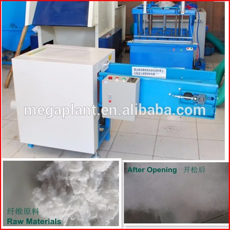 Poly Fiber Opening Machine And Filling Machine Mg-300a - Buy Poly Fiber ...