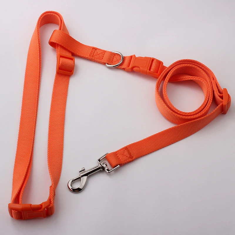 Luxury Adjustable Nylon Handsfree Dog Leash with Breakaway Feature and ...