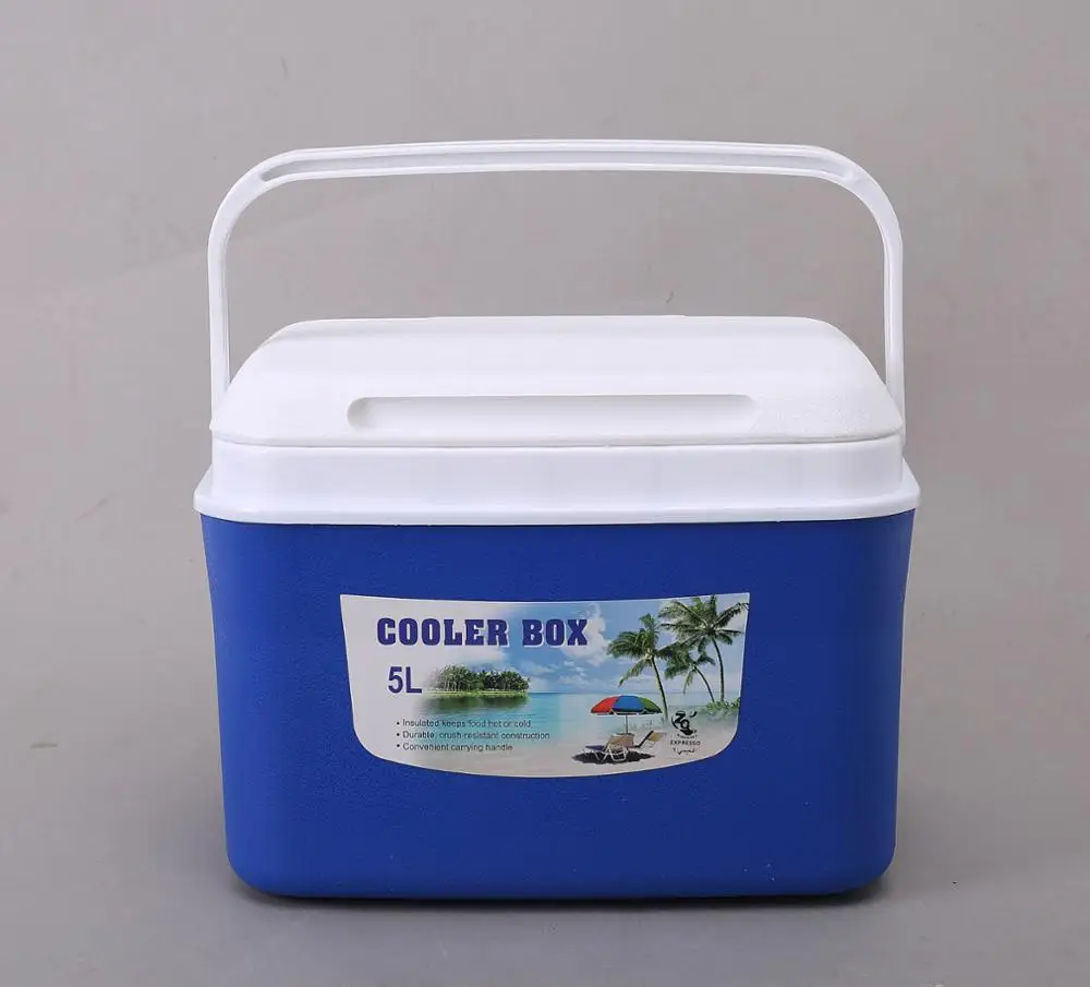 5l Mini Portable Plastic Fish Ice Cool Box Frozen Cooler Box For ...
