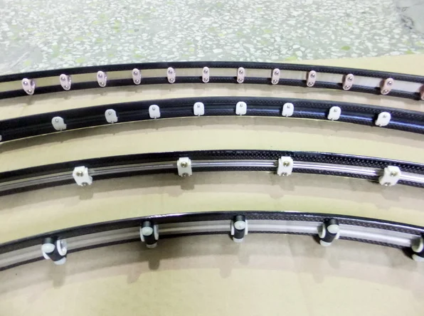 Ceramic Guide Carbon Fiber Bow for Rolling and Forming Double Twist Buncher