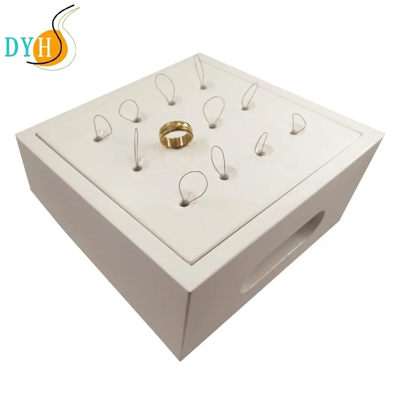 Dyh Custom 3d Model Wood Jewelry Ring Display Boxes With Retractable ...