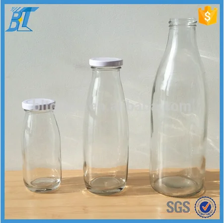 Health Food Grade 1 Litre 1000 Ml Glass Drinking Water Bottle With Taps ...