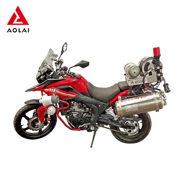 Firefighter Motorcycle Two Wheeled Fire Fighting Vehicle For Fire ...