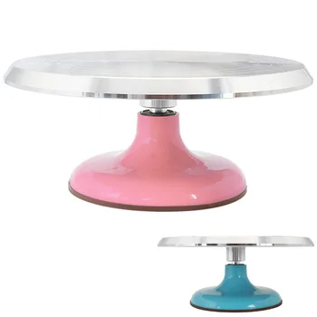 Stainless Steel Rotating Cake Decorating Turntable - Buy Cake ...