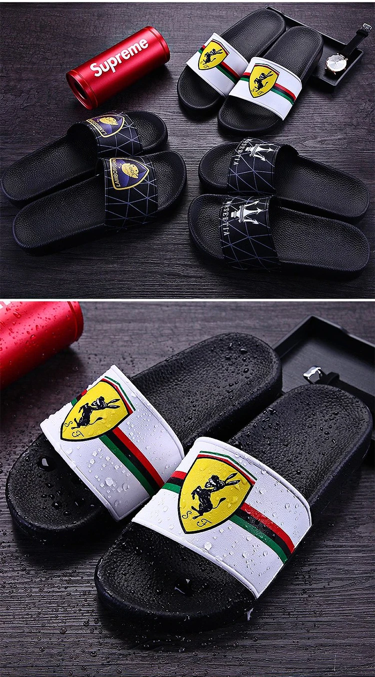 Oem Fashion Pvc Slippers,Plastic Slide Custom Men Slipper For Men And ...