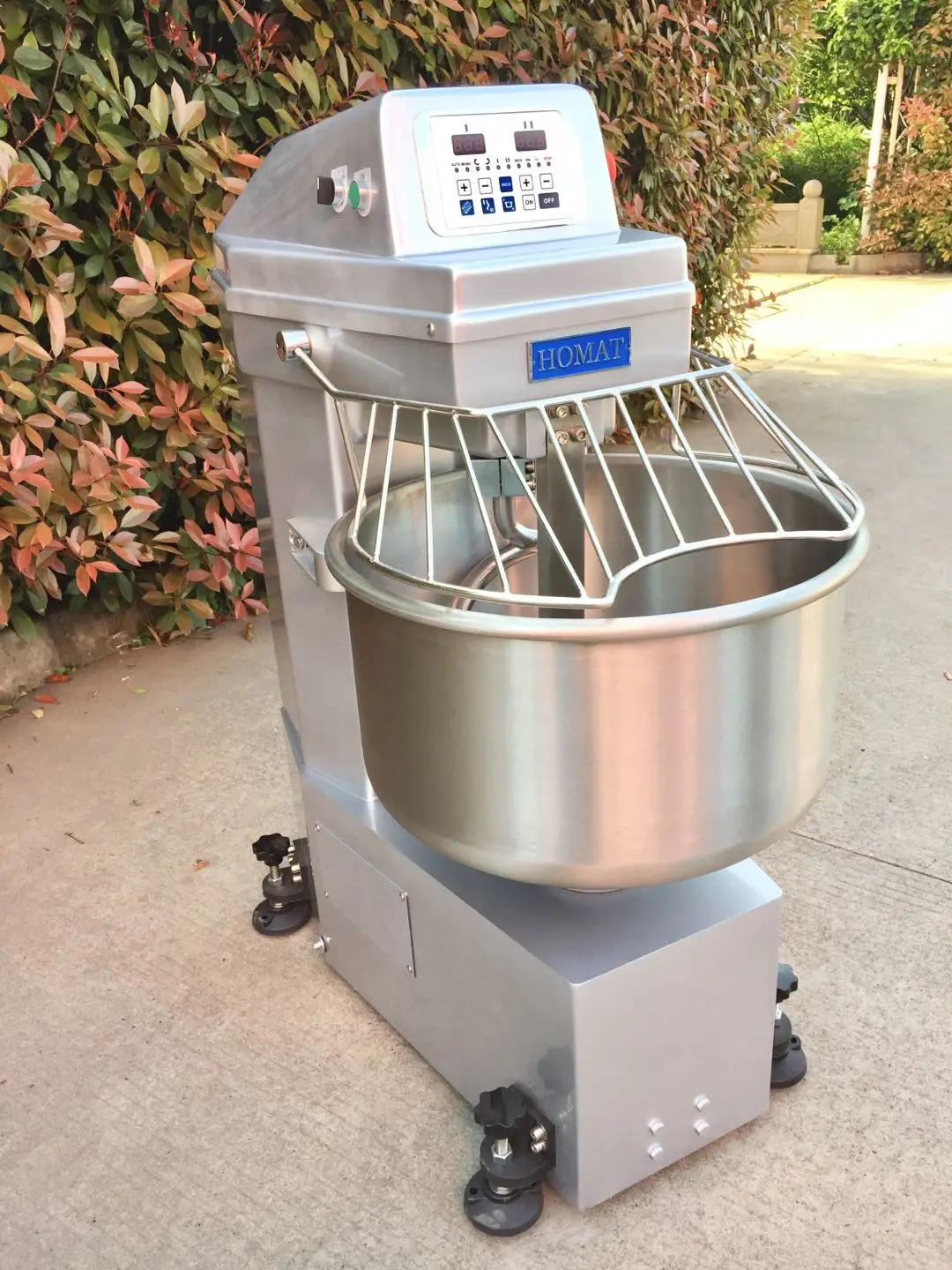 Dubbele Snelheid Bakkerij Mixer 25Kg Deeg Machine Homat Spiraal Kneader ...