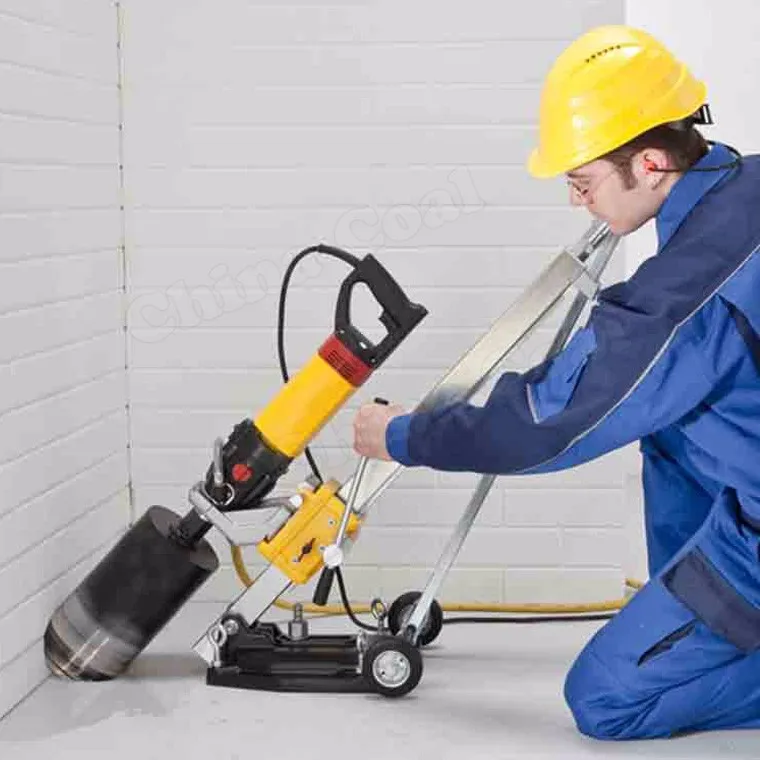 Stand & Handheld Borehole Concrete Core Drilling Machine