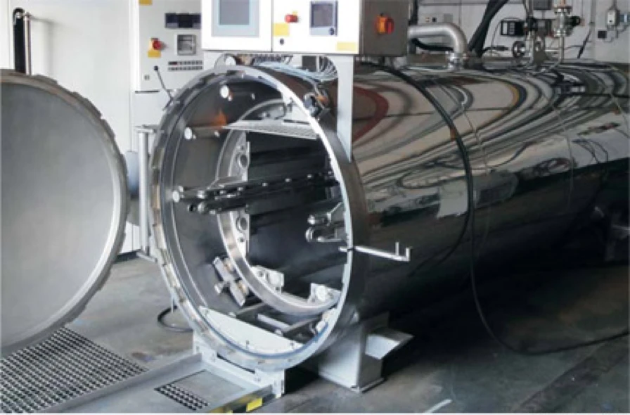 Rotary Infusion Retort Plastic Bottle Sterilizer Autoclave Machine ...