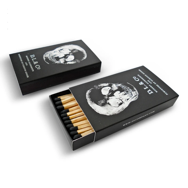 Custom Colored Head Wooden Match Splints - Safety Matches