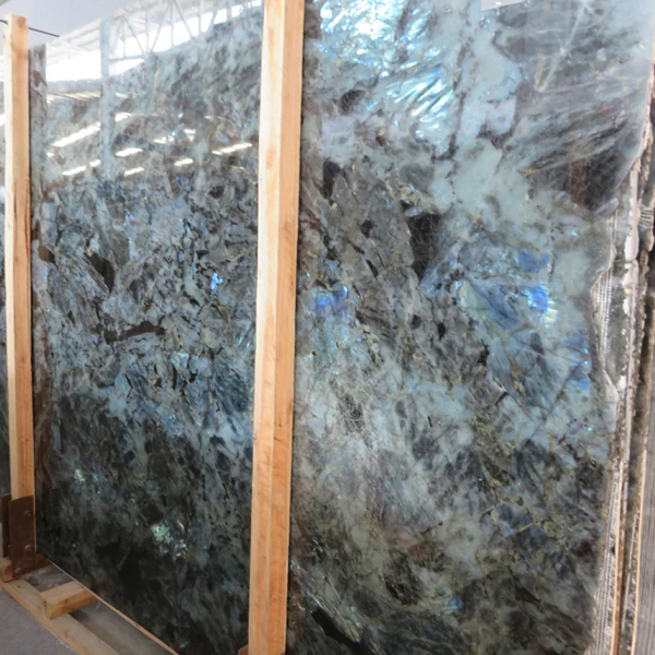 New Natural Stone Luxury Blue Labradorite Granite Slab And Tile For ...