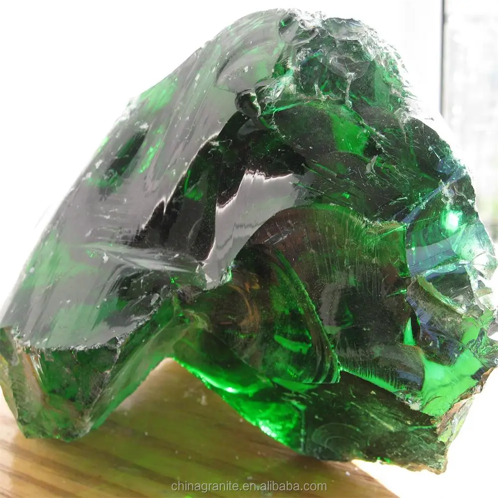 Cheap Decorative Colored Slag Glass Rocks For Gabion And Landscaping ...