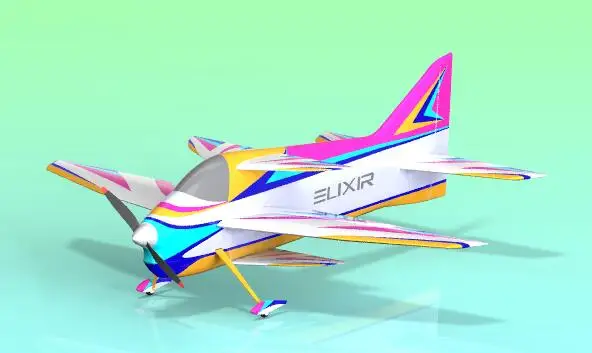 Elixir F3a Elixir 170 Electric For Rc Model Airplane Radio Control ...